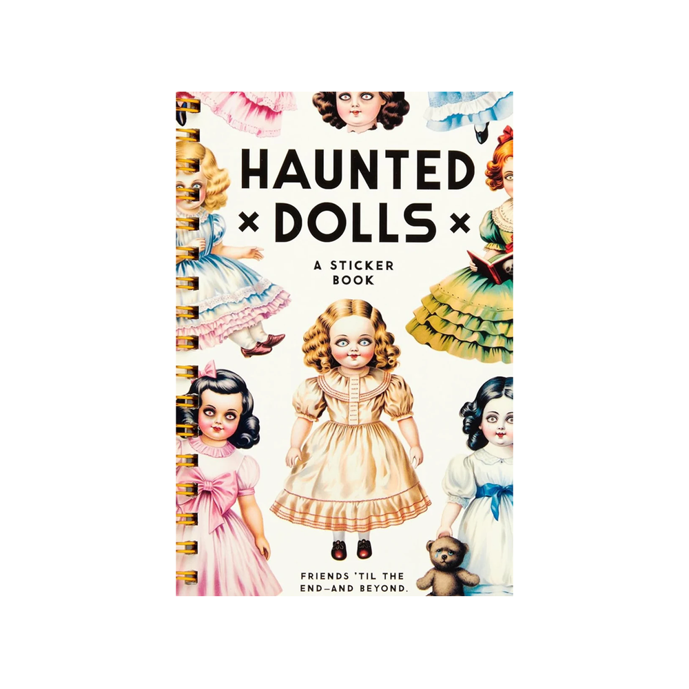 Sticker book - Haunted Dolls